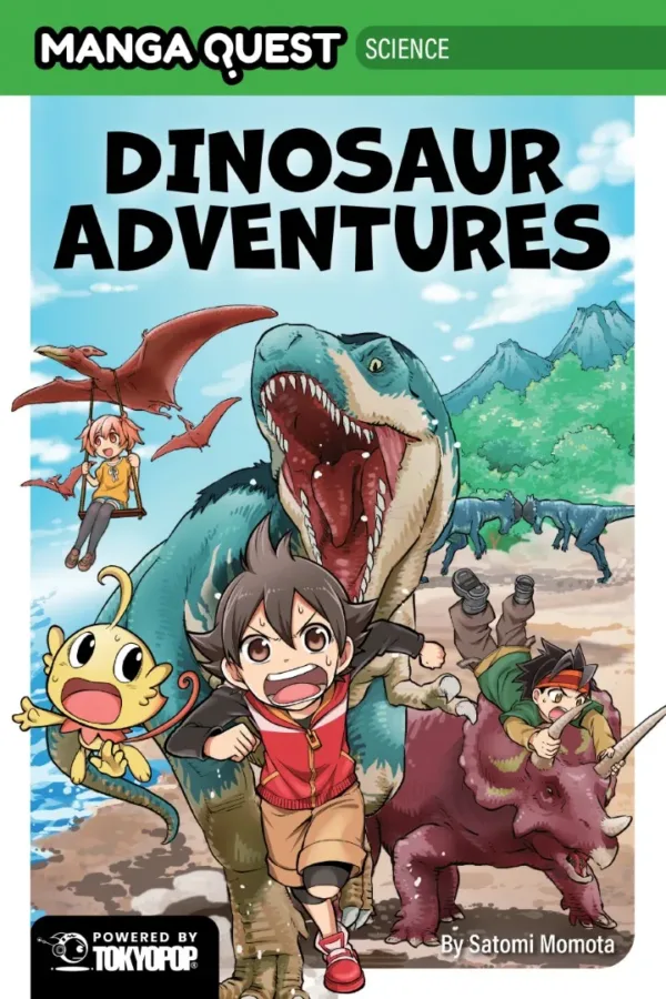 Manga Quest Science: Dinosaur Adventures | AshAveComics.com
