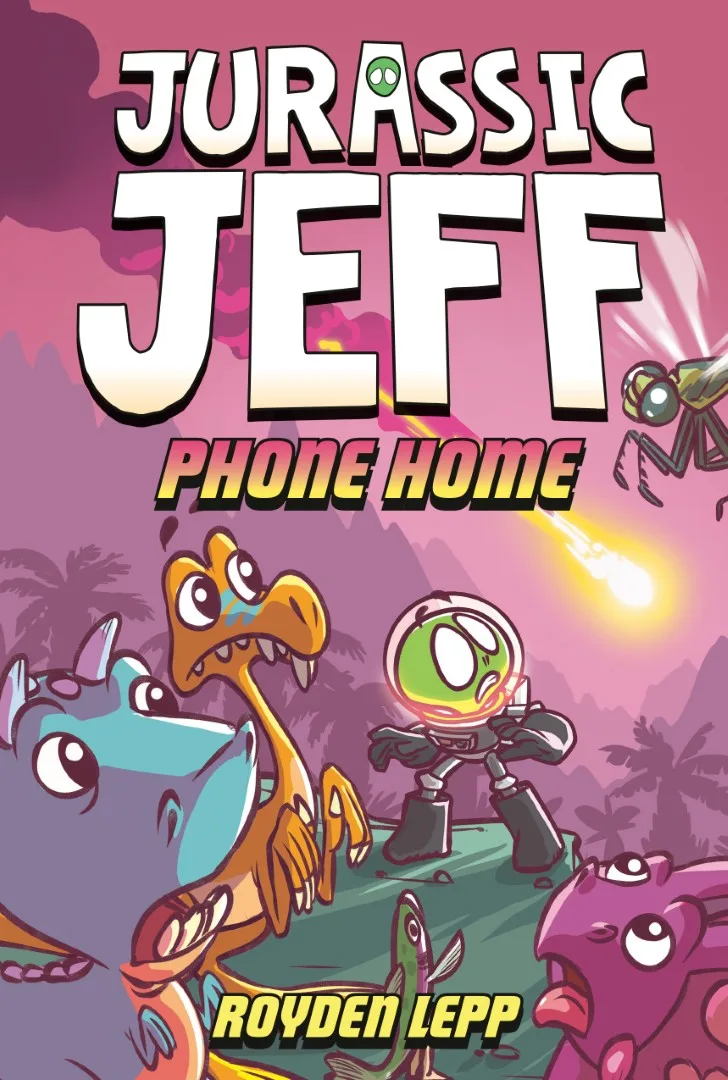 Jurassic Jeff: Phone Home (Jurassic Jeff Book 3) | AshAveComics.com
