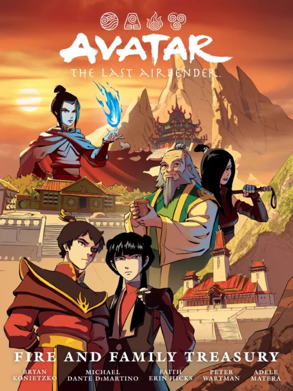 Avatar: The Last Airbender--Fire and Family Treasury Library ...
