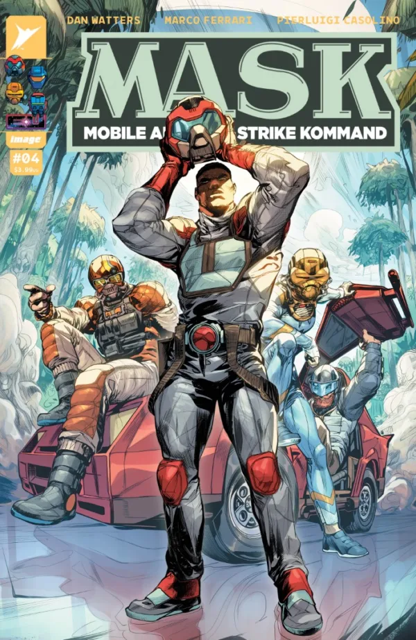 MASK #4 Cover C Howard Porter & Romulo Fajardo Jr | AshAveComics.com