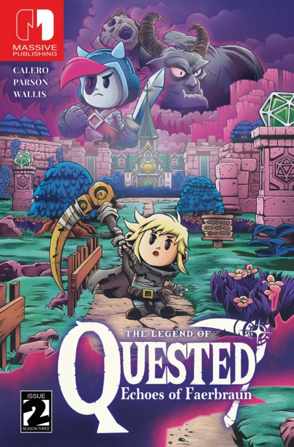 Quested #2 (Of 3) Cover C Trevor Richardson Video Game | AshAveComics.com