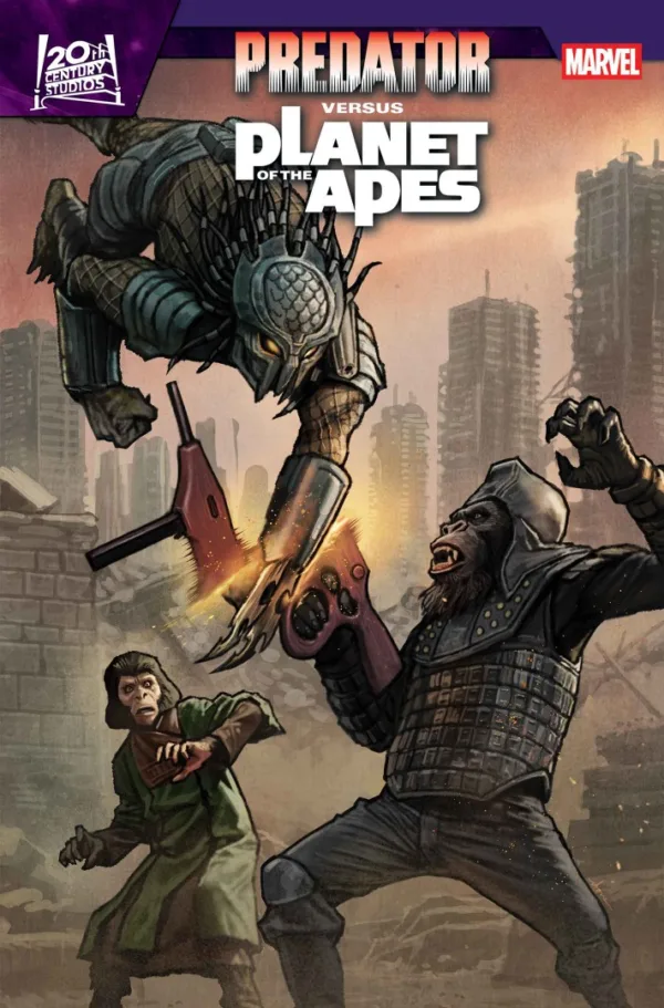 Predator Vs. The Planet of the Apes #2 | AshAveComics.com